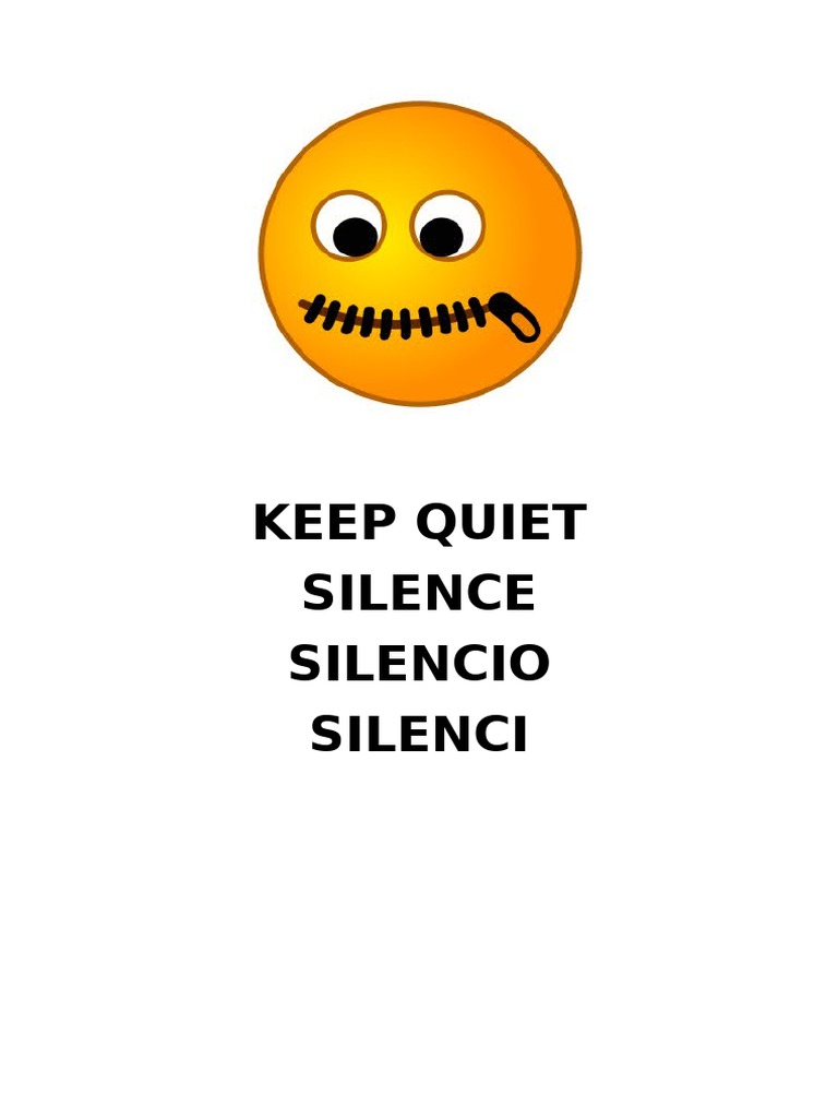 Keep Quiet | PDF