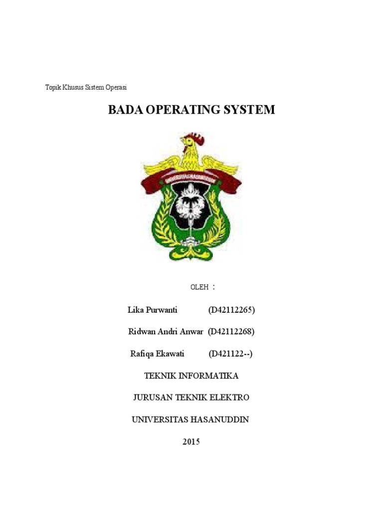 Bada Os | PDF