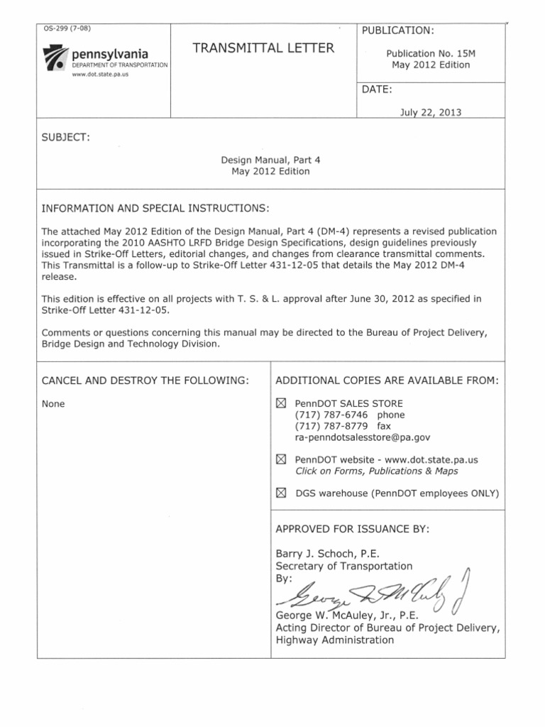 PennDOT Design Manual Part 4: Structures | PDF | Deep Foundation ...