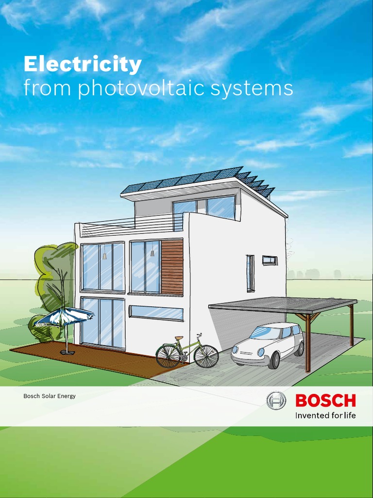 Bosch Solar Energy Solarstrom | PDF | Photovoltaics | Photovoltaic System