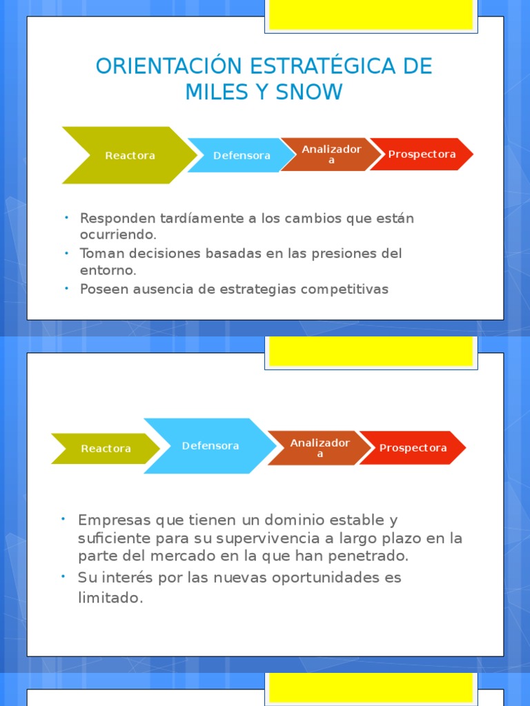 Análisis de la orientación estratégica de Miles y Snow en Soprole | PDF