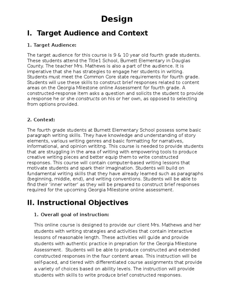 Writing Strategies for 4th Graders | PDF | Educational Assessment ...