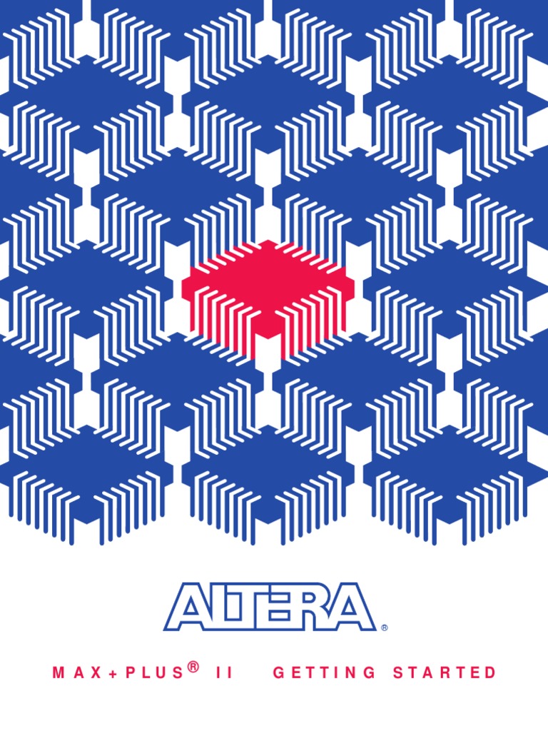 Max+Plus II Getting Started | PDF | Hardware Description Language | Vhdl