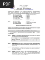 Sample Municipal Ordinance | PDF | Local Government | Government