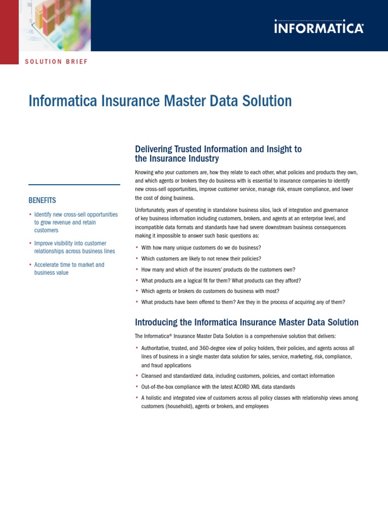 Insurance Master Data Ds en US | PDF | Insurance | Customer ...