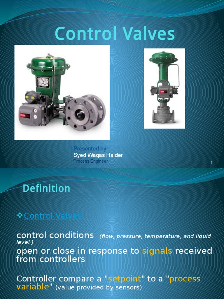 Control Valves Basics | PDF | Actuator | Valve