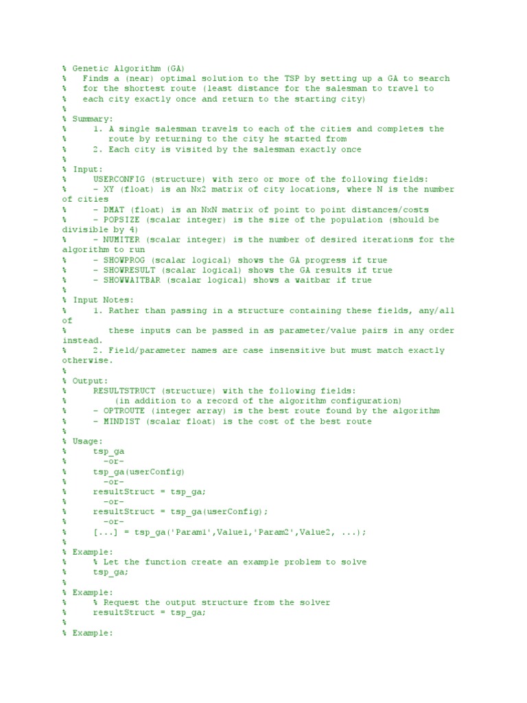Genetic Algorithm | PDF | Mathematical Analysis | Theoretical Computer Science
