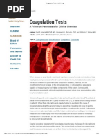 ACL TOP Family Brochure - 2.1.2012 - FINAL | PDF | Coagulation | Usability