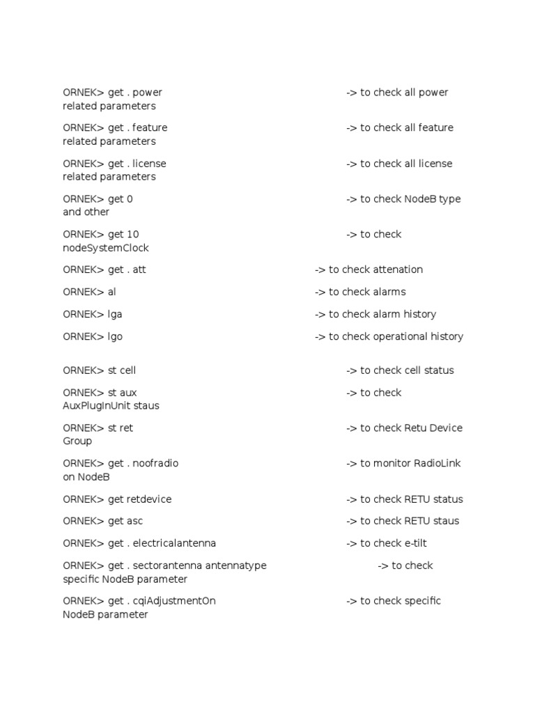 Ericsson 3G Command | PDF | Business