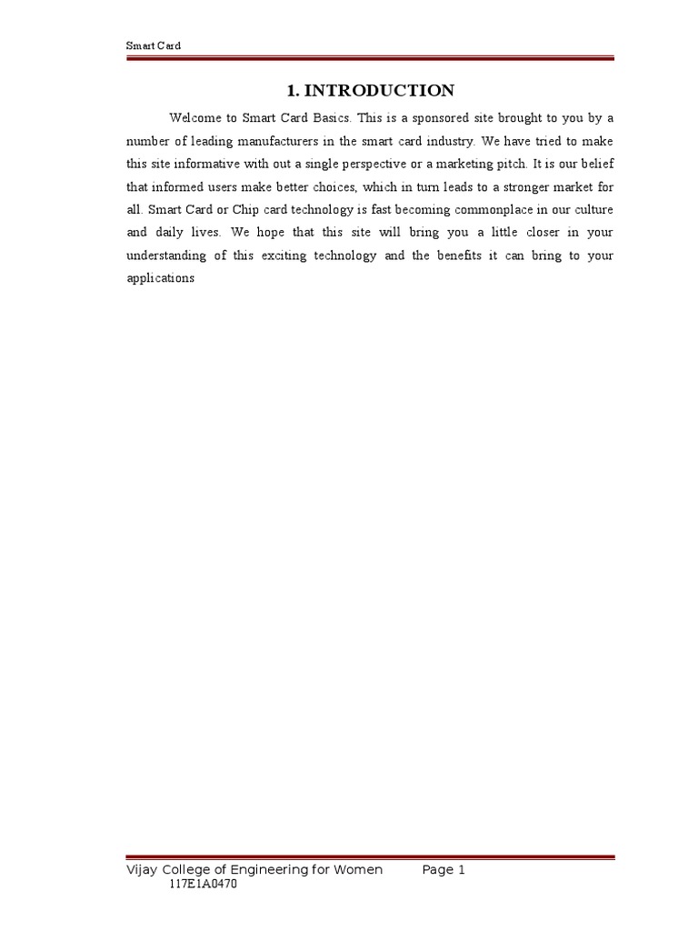 Smart Card Pdf Smart Card Emv