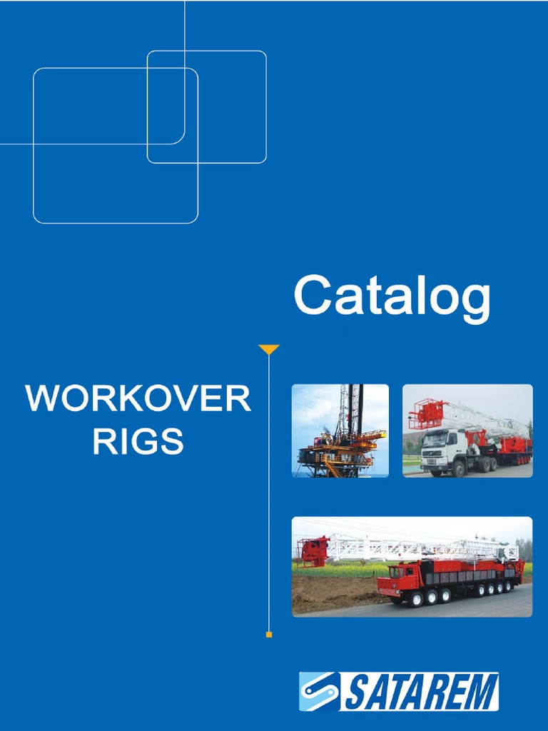 Workover Rigs | PDF | Drilling Rig | Horsepower