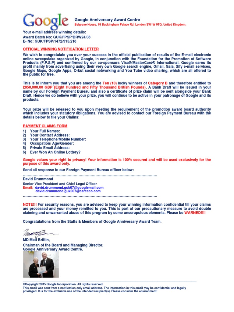 Google Anniversary Award Centre: Belgrave House, 76 Buckingham Palace ...