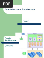 Oracle 9i Architecture and Processes | PDF | Cache (Computing) | Databases