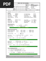 Cable Tray Size Calculation Sheet | PDF | Equipment | Building Engineering