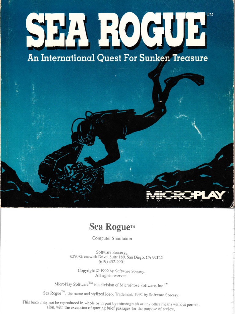 Sea Rogue - Manual | PDF