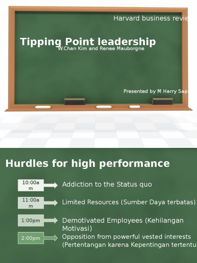Tipping Point Leadership (CMO) | PDF | Business