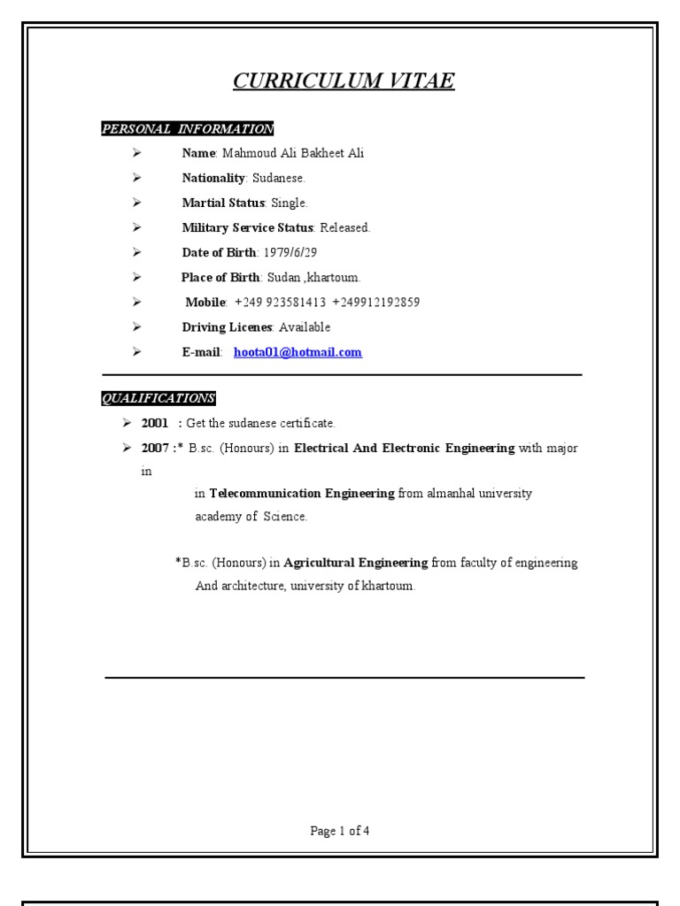 Curriculum Vitae: Personal Information | PDF | Programmable Logic Controller | Scada