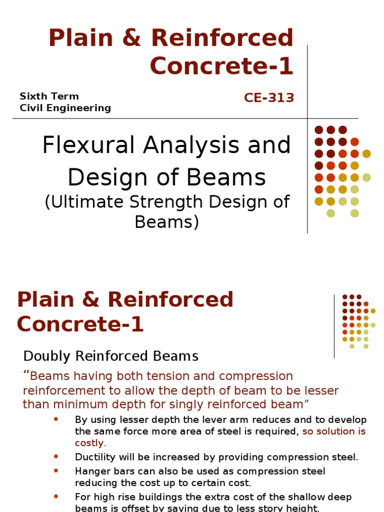 Flexural Analysis and Design of Beamns 7 | PDF | Ultimate Tensile ...
