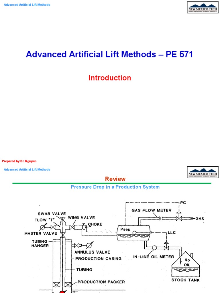Advanced Artificial Lift Methods Review | PDF | Lift (Force) | Flow ...