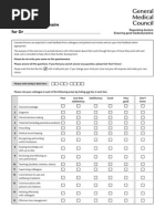 GMC Patient - Questionnaire PDF - 48210488 | PDF | Health Sciences ...