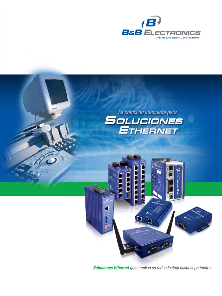Soluciones Ethernet para Redes Industriales | PDF | Ethernet | Red de ...