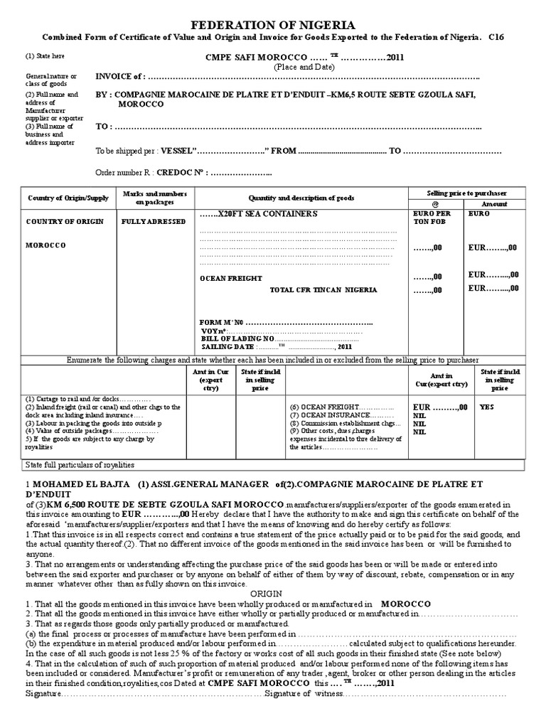 Model Ccvo | PDF | Invoice | Shipping Service