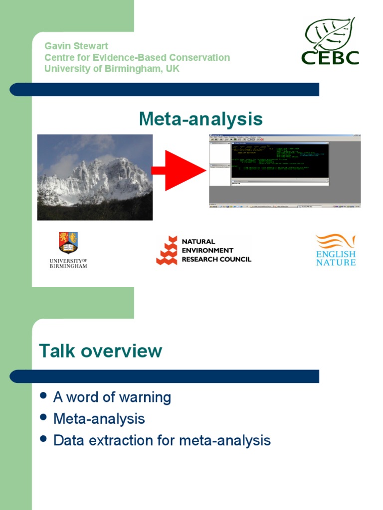 5 Meta-Analysis | PDF | Meta Analysis | Statistics