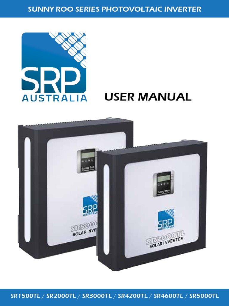 Sunny Roo Solar Power Inverter Manual | PDF | Power Inverter ...