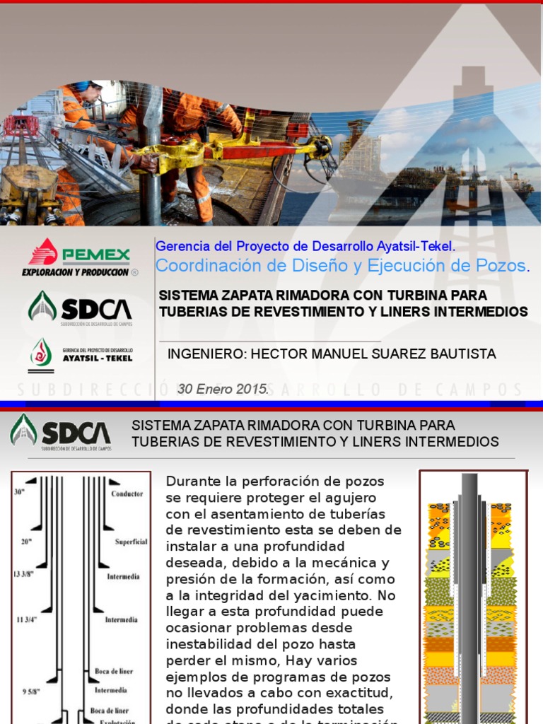 Sistema de Zapata Rimadora con Turbina | PDF
