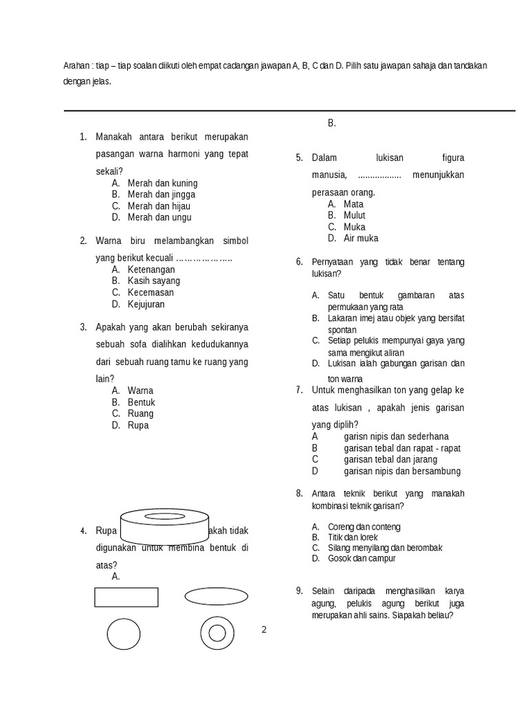 Soalan PSV Tingkatan 4 | PDF