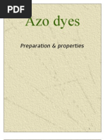 Preparation of Azo Dyes | PDF | Dye | Chemistry