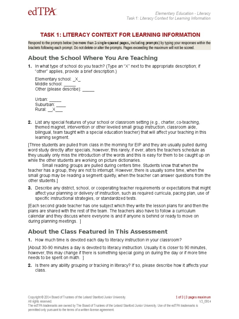 Finch Task1 CL | PDF | Individualized Education Program | Teachers