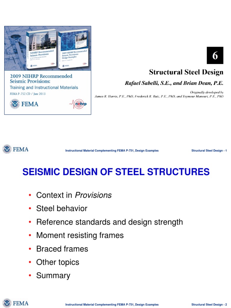 Fema Steel | PDF | Technology & Engineering