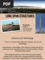 Long Span Structure | PDF | Truss | Building Engineering