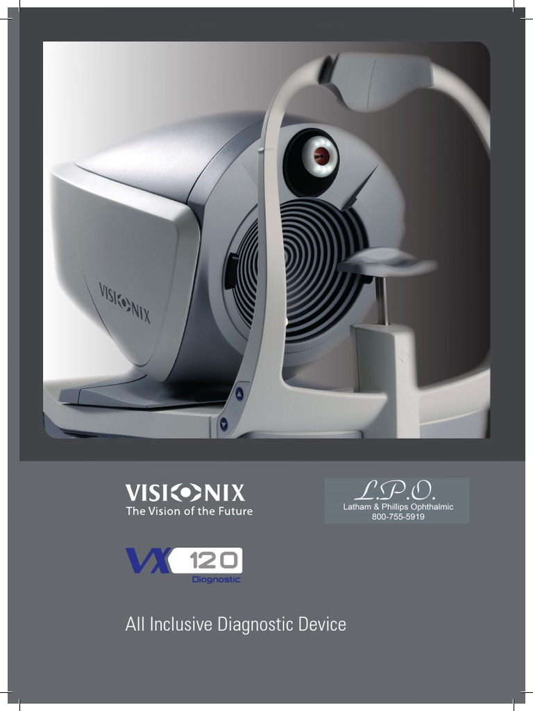 Visionix VX120 Brochurefor Website 23 | PDF | Ophthalmology | Senses