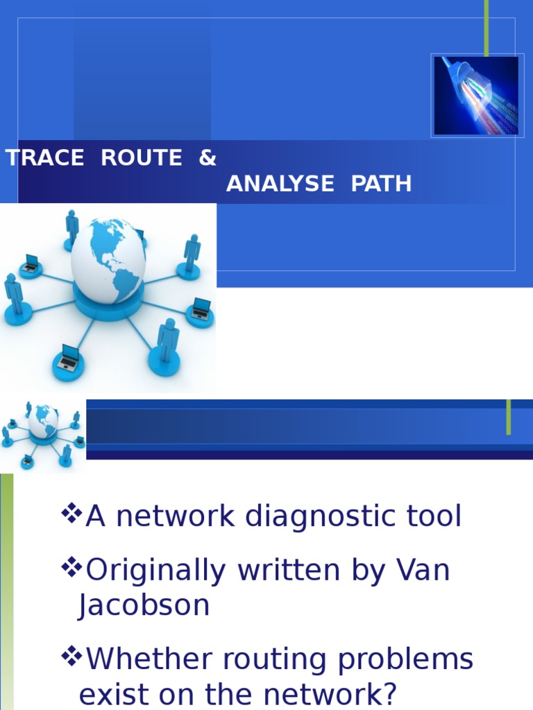 Trace Route & Analyse Path | PDF | Network Architecture | Computer ...