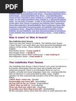 6 The Irregular Wide Tense Verb List | PDF | Verb | Rules