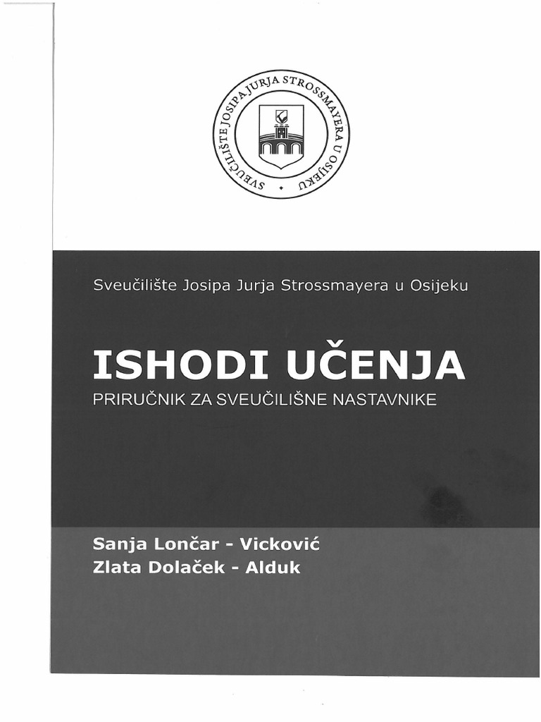 Ishodi Učenja | PDF