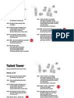 Tallest Paper Tower Challenge | PDF | Tower