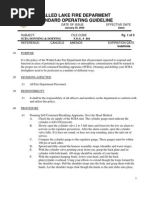 SCBA Cylinder Calculation | PDF | Breathing | Occupational Safety And ...