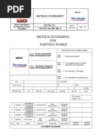 Sop For Painting | PDF | Paint | Industrial Processes