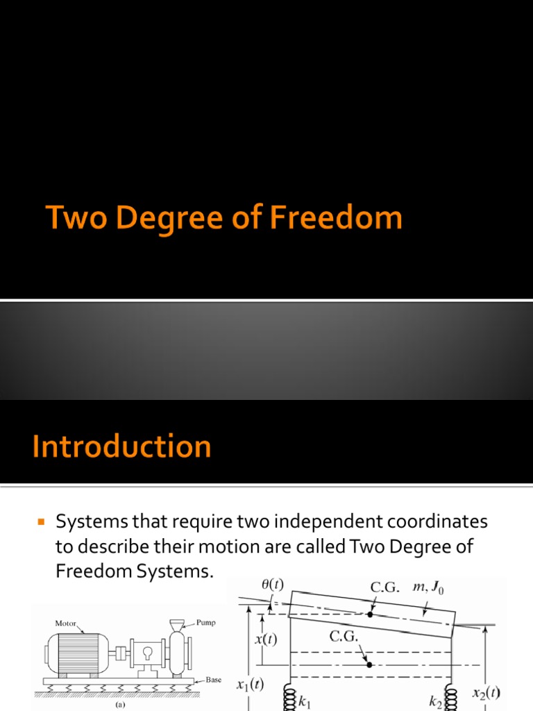 Chapter 5 Two Degrees of Freedom | Download Free PDF | Resonance ...