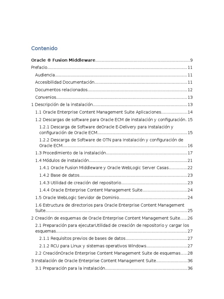 2.guía de Instalación de Oracle Enterprise Content Management Suite ...