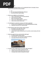 Singapore Basic Theory Driving Handbook | PDF | Traffic | Driver's License