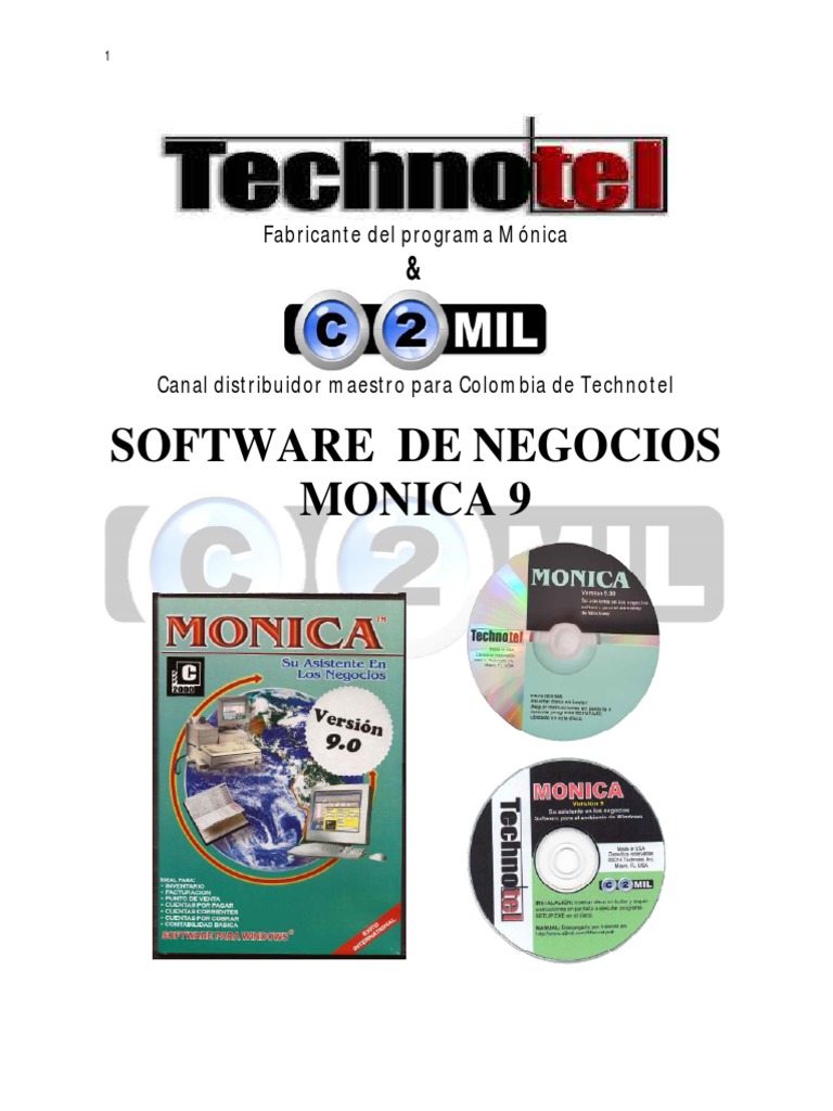 Software Contable Mónica 9: Guía Completa | PDF | Programa de ...