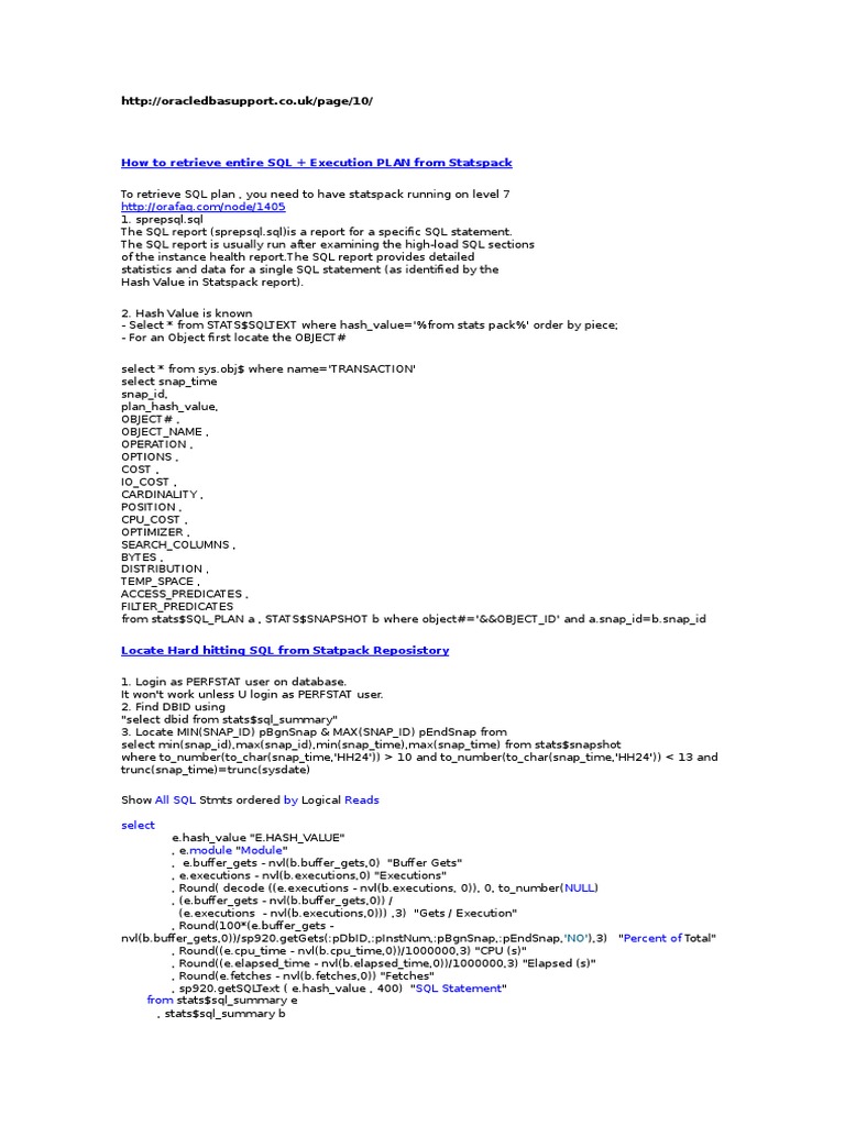 How To Retrieve Entire SQL | PDF | Database Index | Sql