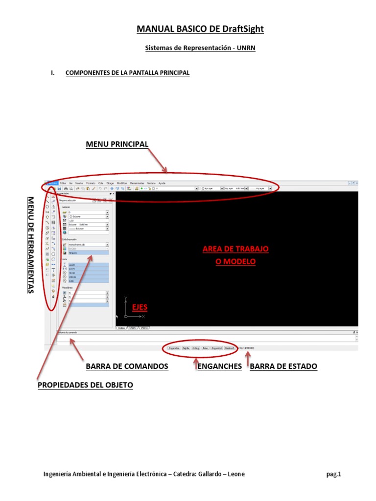 Manual DraftSight | PDF | Puntero (Programación de computadora) | Herramientas