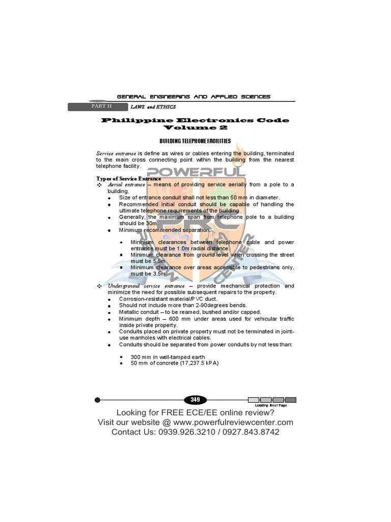 Philippine Electronics Code Book 2 | PDF | Electrical Wiring ...