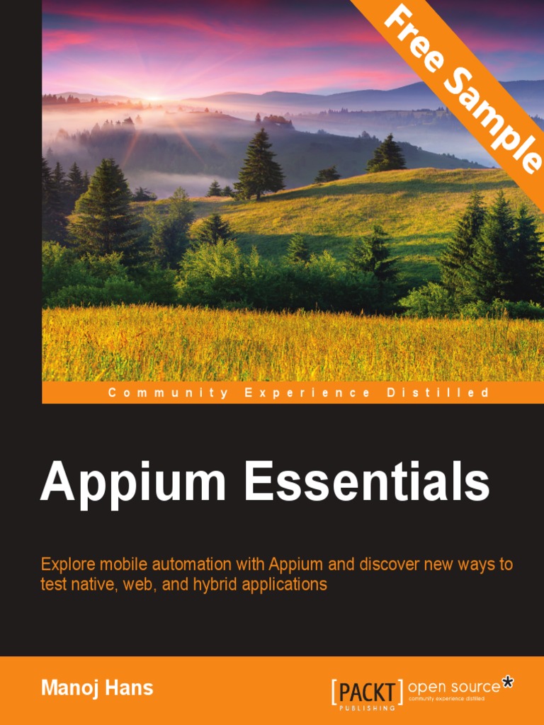 Appium Essentials - Sample Chapter | PDF | Selenium (Software ...