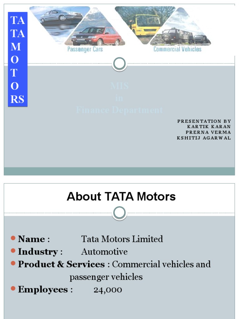 ERP Implementation at Tata Motors | PDF | Enterprise Resource Planning ...
